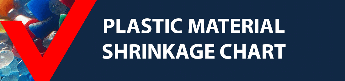 Vital Parts Plastic Material Shrinkage Chart